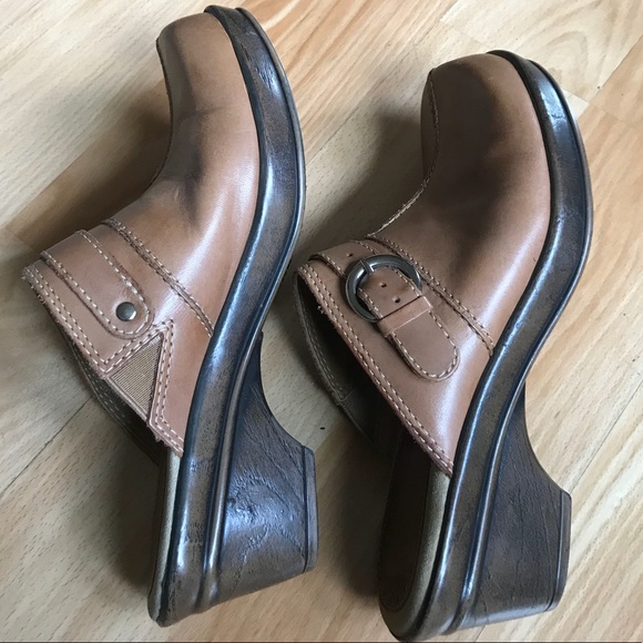 Bass | Shoes | Bass Clogs Upper Leather Sz 75 | Poshmark